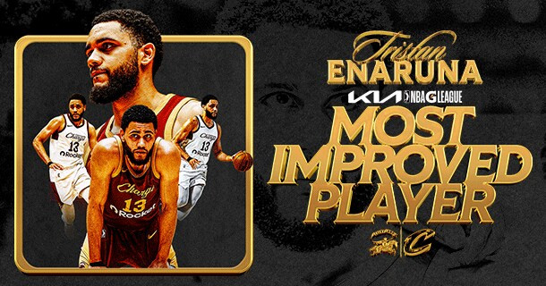 Tristan Enaruna Named 2025-26 Kia NBA G League Most Improved Player ...